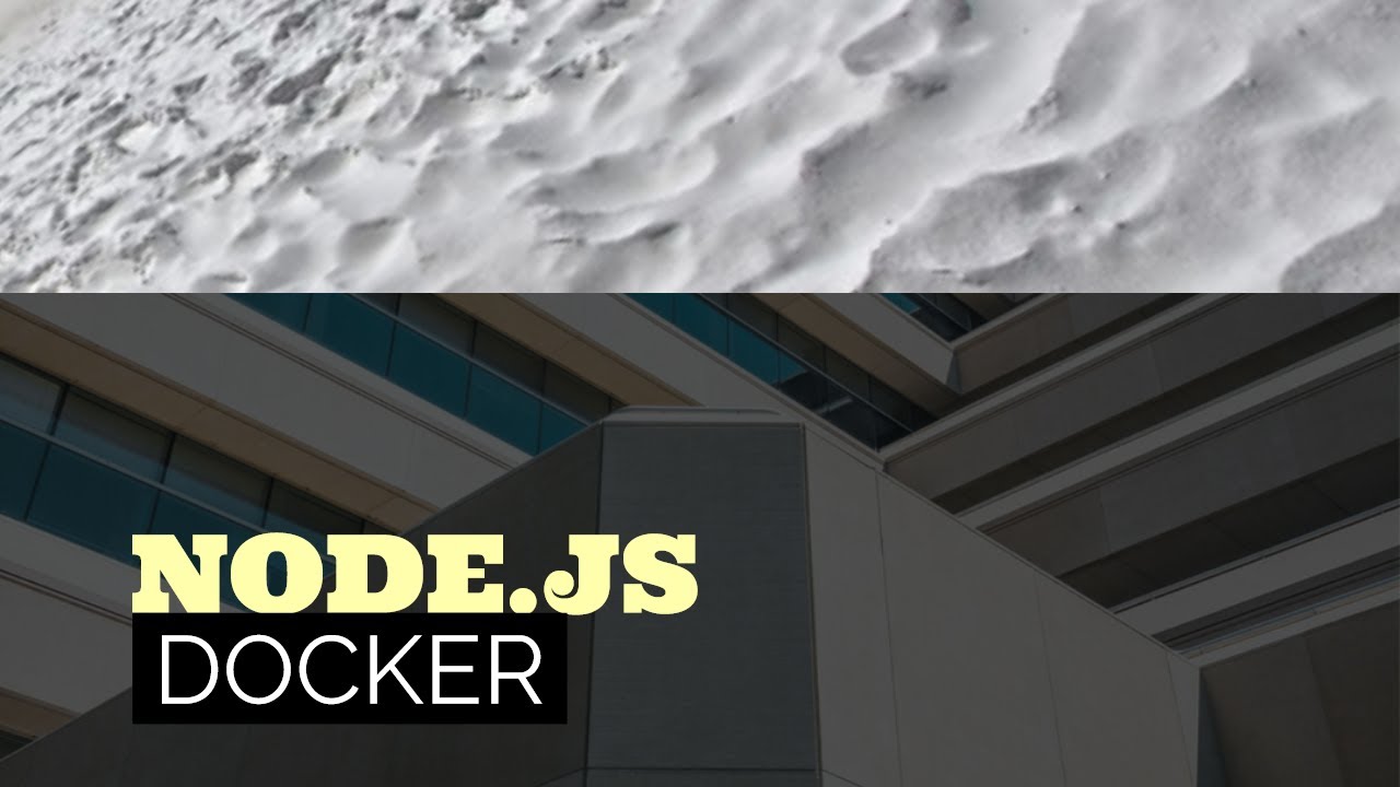 Creating a Docker container for a NodeJs application - Tutorial
