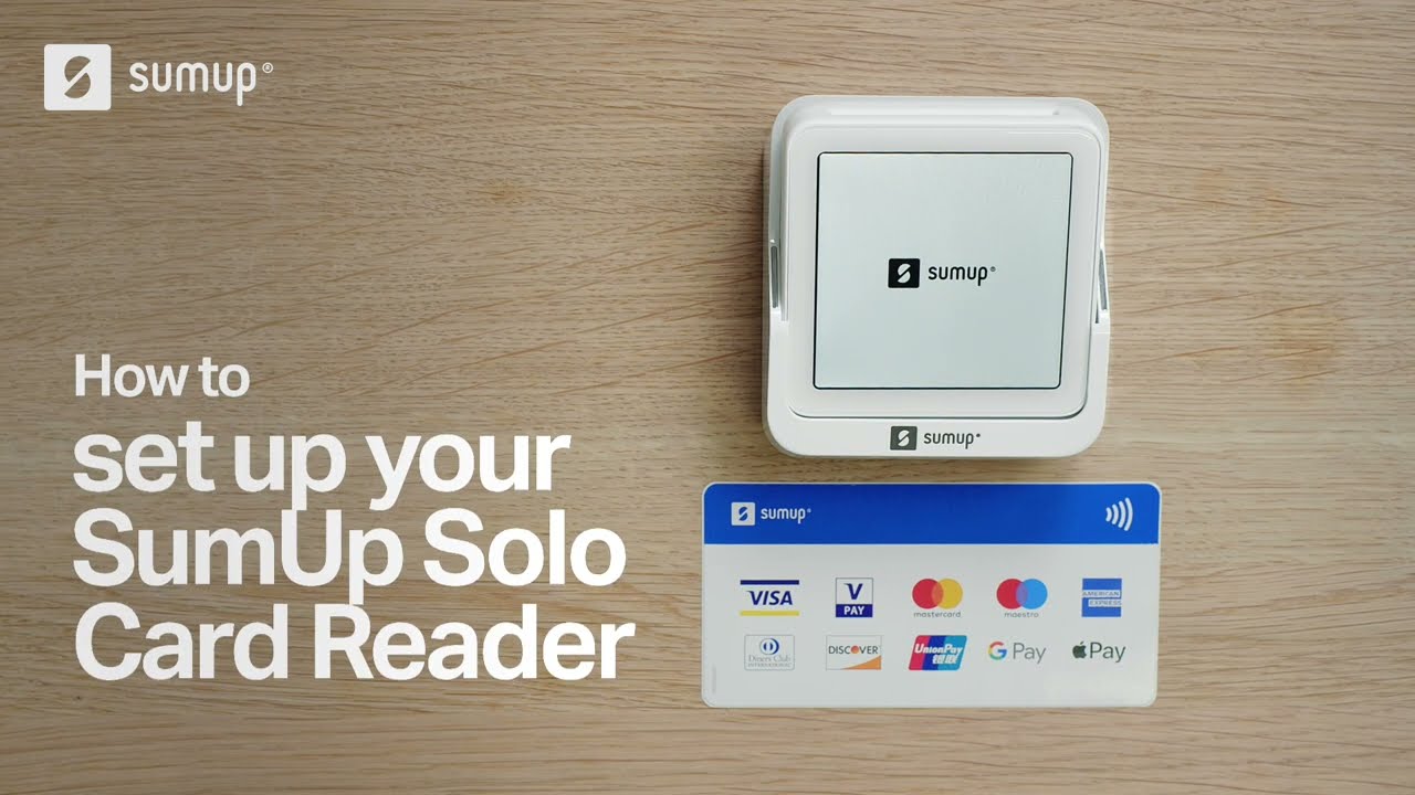 How to set up my SumUp Solo Card Reader
