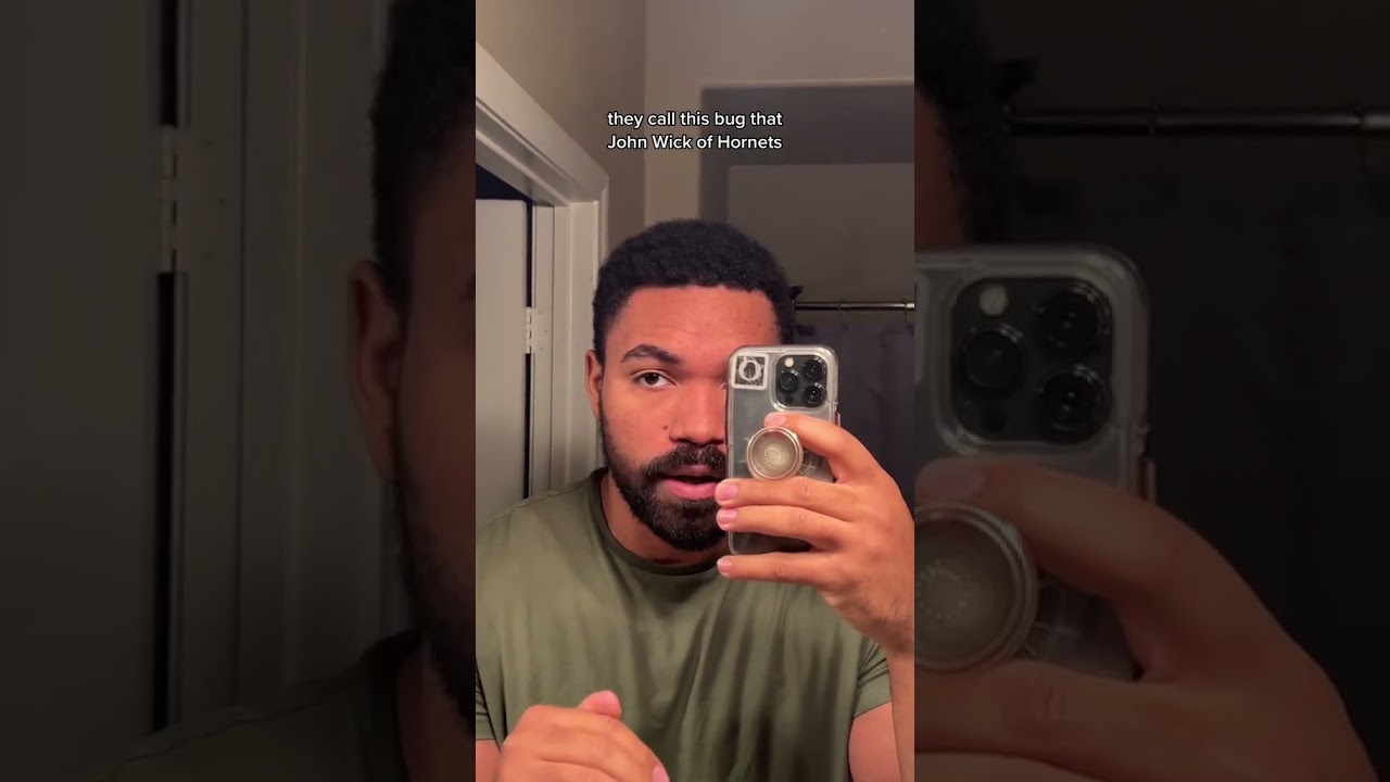 Literally, the John Wick of bugs. #fyp ￼