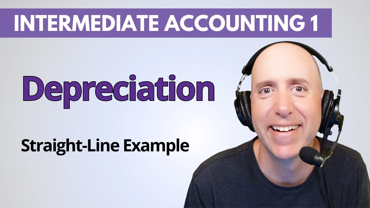 IFA54 – Straight-Line Depreciation (Partial Year) – Intermediate Accounting