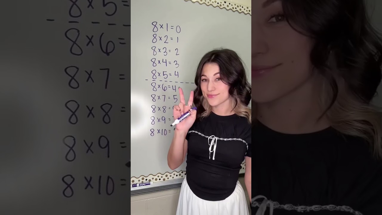 Did you know this trick? 🤯 #mathtrick #multiplication #math