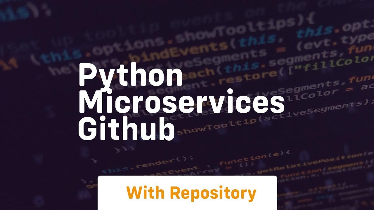 python microservices github