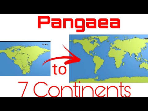 What Is Pangaea?pangea into 7 continents formation# How Earth Will Look In 250 million Years