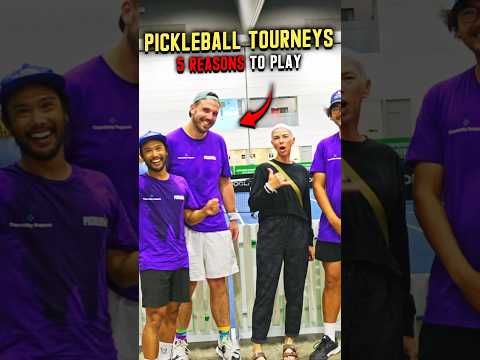 5 Reasons to Join Your First Pickleball Tournament!
