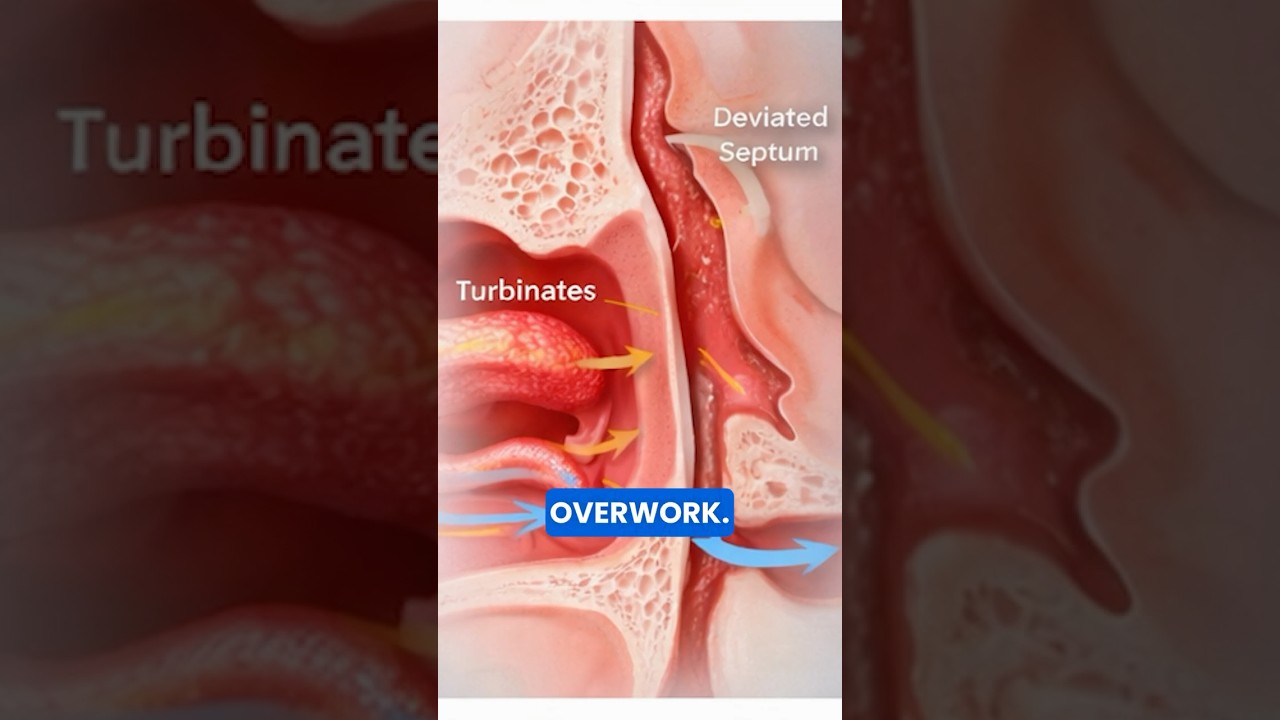 What are the Nasal Turbinates? #turbinates