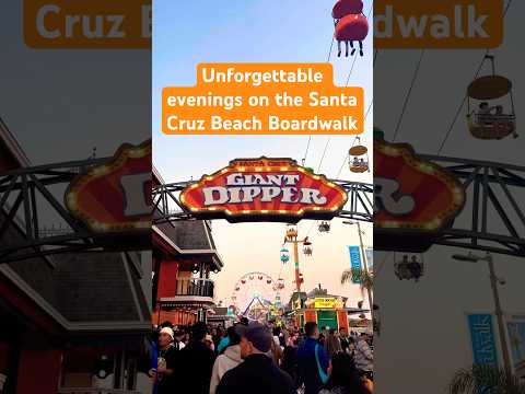 Santa Cruz Beach Boardwalk: California’s Seaside Amusement Park (via exploradora_jett on IG) #shorts