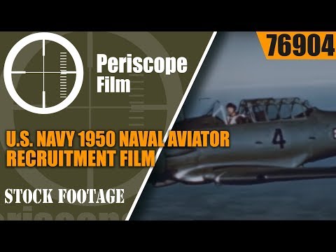 U.S. NAVY 1950 NAVAL AVIATOR RECRUITMENT FILM PENSACOLA FLORIDA 76904