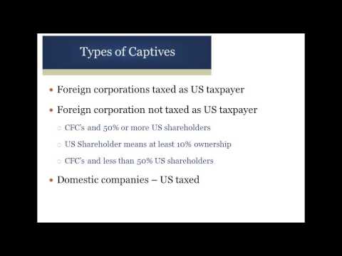 InKnowVision: Captive Insurance Planning