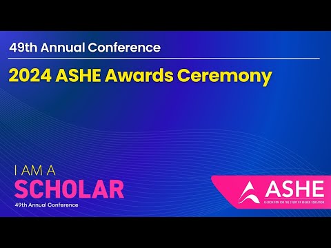 ASHE 2024 Awards Ceremony