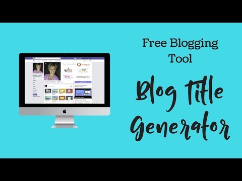 Blog Title Generator - Free Tool For Awesome Blog Titles