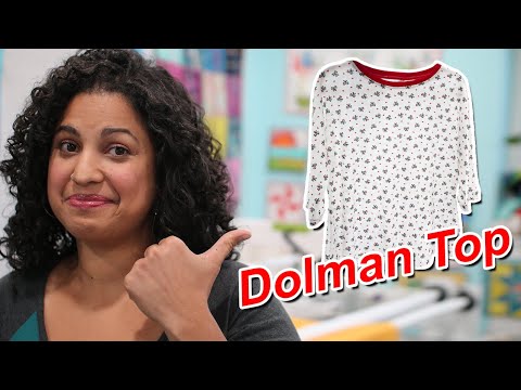 WIP Wednesday #17: Sewing the Westchester Dolman Top- Holiday Version!