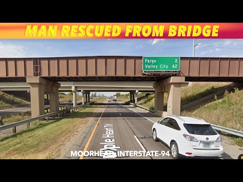 Man Rescued From Railroad Bridge In Moorhead, MN