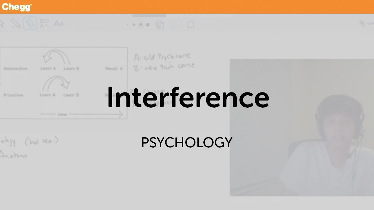 Interference | Psychology | Chegg Tutors