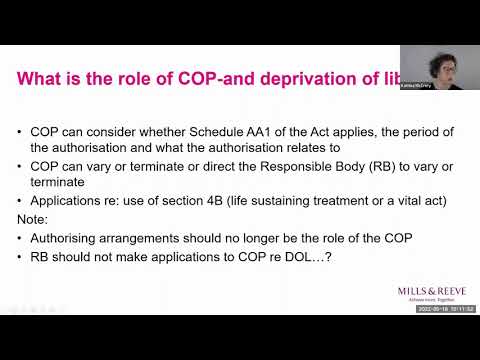 Health and Care Conversations on the draft Mental Capacity Act Code of Practice