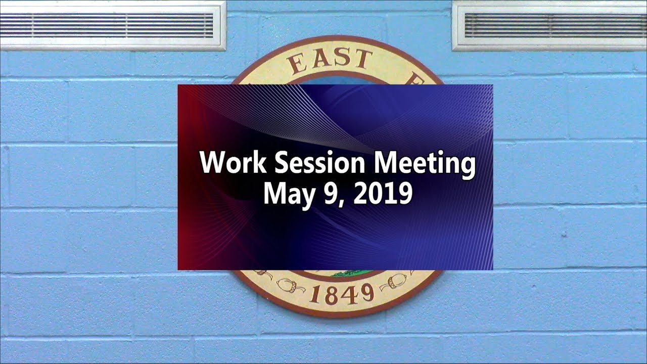 Town Board Work Session 5-9-19