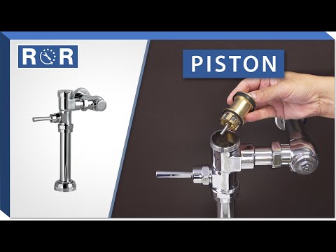American Standard Manual Flushometer | Piston | Repair and Replace