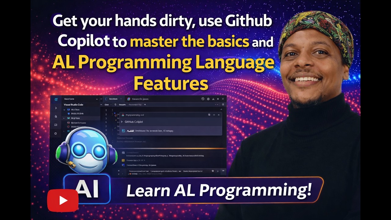 Get your hands dirty, use Github Copilot to master the basics and AL programming language features