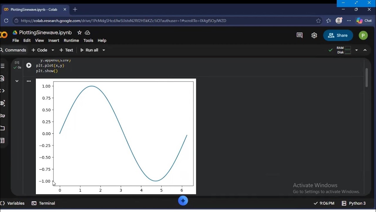 How to generate and plot sinewave coswave in python|Python Tutorial for Beginners |Sinusoidal functs