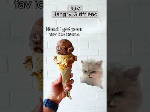 CAT MEMES - Hangry Girlfriend - #catmemes