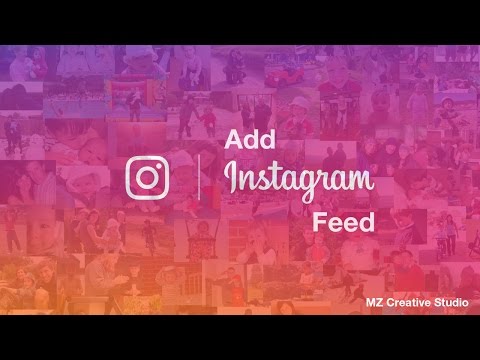 How to add Instagram Feed into your website