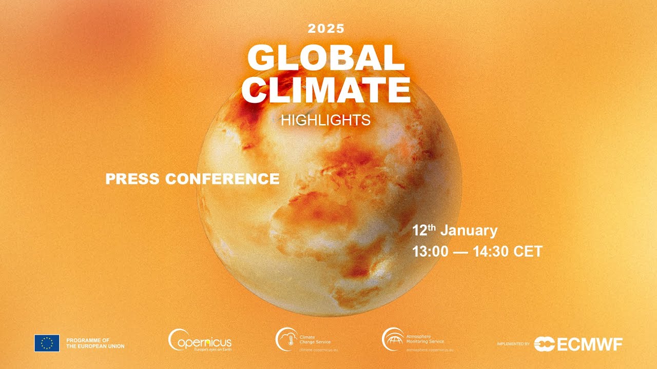 2025 was the third warmest year on record | Global Climate Highlights 2025 press conference