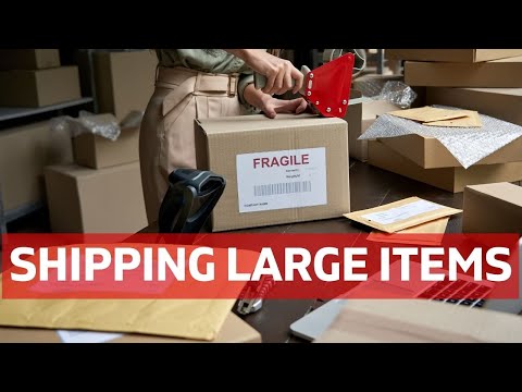 Shipping Tips for using UPS, FedEx, and How to Ship Large Packages