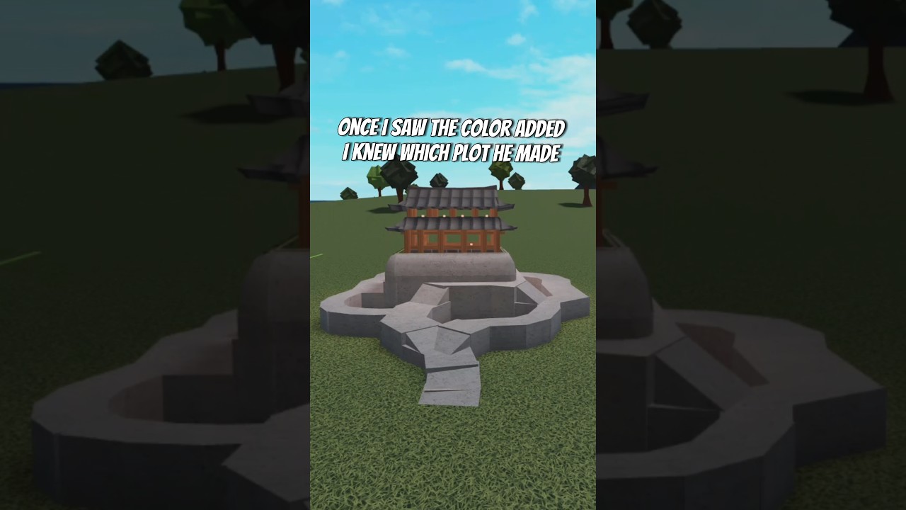 🐍Can he recreate HIS most detailed plot ever miniature size #bloxburg