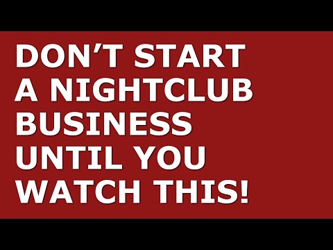 How to Start a Nightclub Business | Free Nightclub Business Plan Template Included