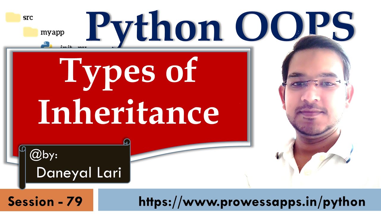 #79 | OOP | Types of Inheritance in Python | Python Tutorial for Beginners