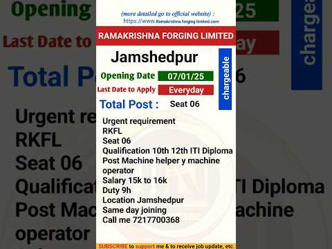 I Visited Every RKFL Vacancy in Jamshedpur #shouts