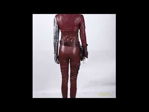Avengers 4 Endgame Nebula same movie clothes for custom cosplay detail overview