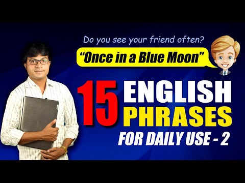 15 COMMON ENGLISH PHRASES | English Phrases for Daily Use | English Speaking 4 Beginners
