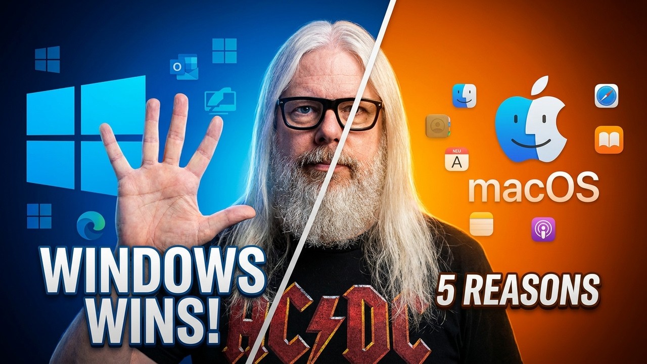 Why Windows Outshines macOS: Top 5 Benefits - Peter Rising MVP
