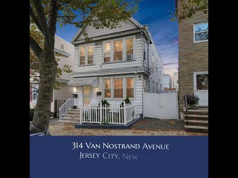 314 Van Nostrand Ave Jersey City NJ - 2 Family Home for Sale