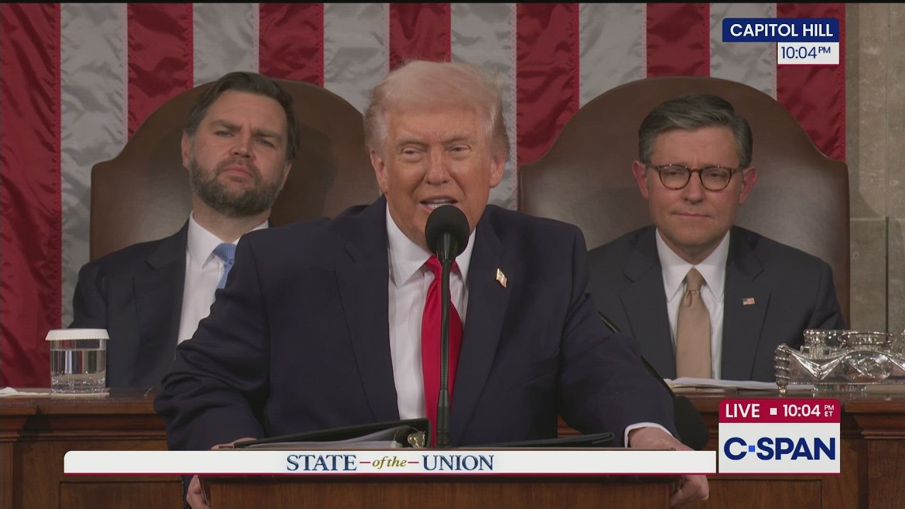 President Trump 2026 State of the Union Address & Democratic Response