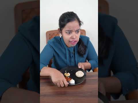 Sister VS Me | Eating Momos 🥟 Behno ki NokJhok #minkutinku #shorts #comedy #funny #ashortaday #momos