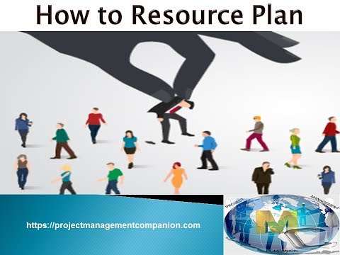 How to resource plan