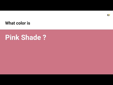 Pink Shade color #cd7584 hex color - Red color - Cool color cd7584
