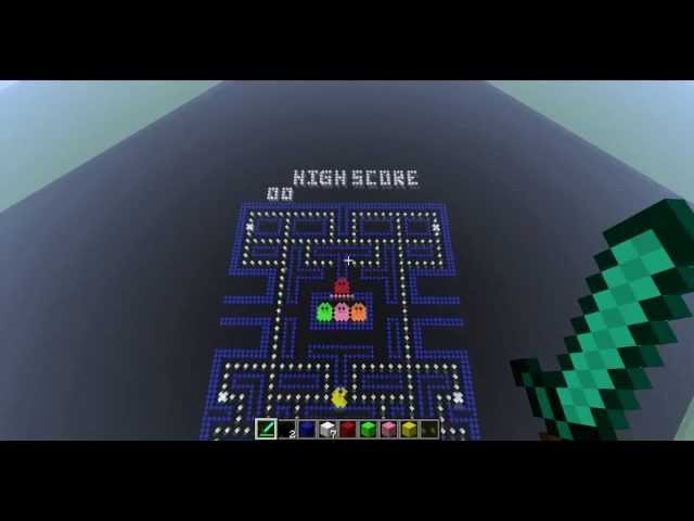 Pacman level 1 Minecraft Map