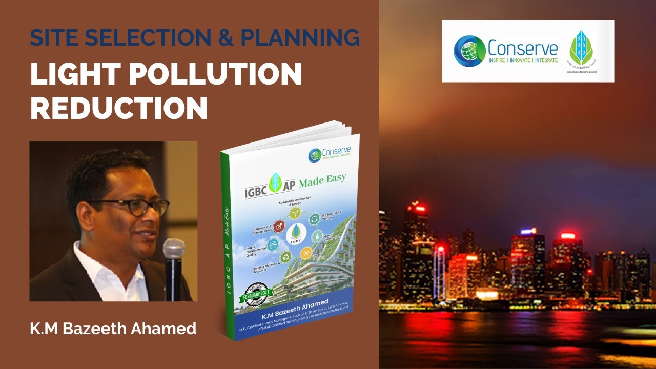 Light Pollution Reduction | Site selection & Planning | IGBC AP Exam Preparation