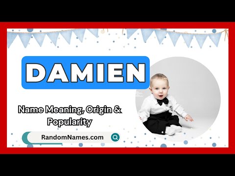 Damien - Baby Boy Name Meaning, Origin & Popularity - RandomNames.com