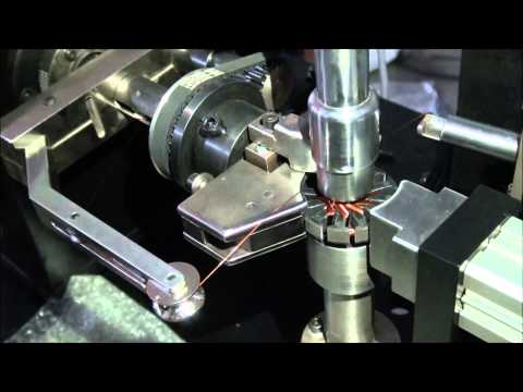 Armature rotor winder with single flyer simple coil winder WIND-RW-S Wind Automation