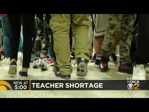 There is a teacher shortage in Pennsylvania