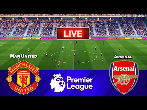 🔴LIVE || Manchester United vs Arsenal - Premier League 2025/26 | PES 21 Simulation
