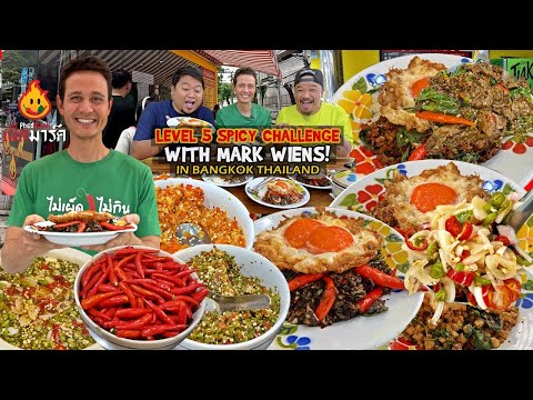Bangkok THAILAND with MARK WIENS at Phed Mark SPICY CHALLENGE!