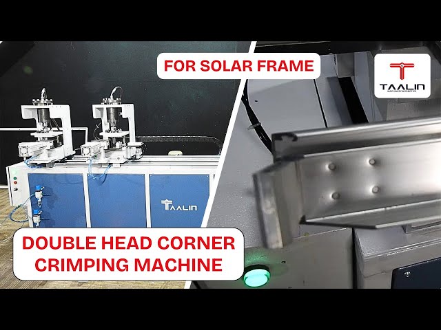 Machines For Solar Panel Frame - Automatic Double Head Cutting Machine ...