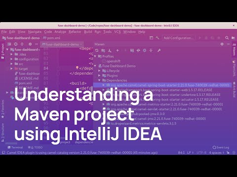 Understanding Maven more easily - using IntelliJ IDEA