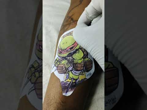 Ninja Turtle Tattoo.❤️