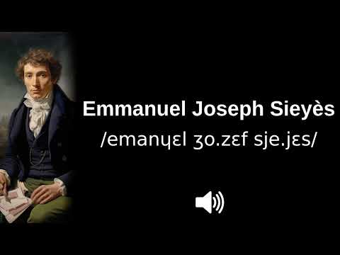 🇫🇷 How to pronounce Emmanuel Joseph Sieyès (CORRECTLY!)