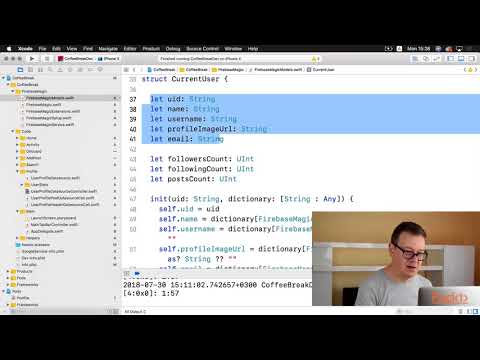 Learn Hands on iOS Applications with Firebase Fetch Current User | packtpub com - Mind Luster